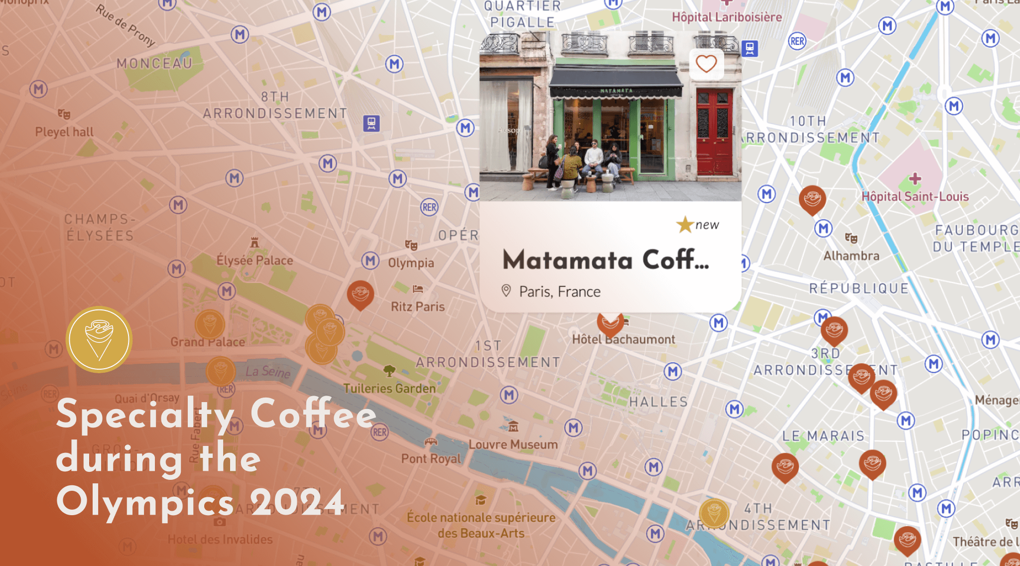 Where to find the best coffee during the Olympics 2024 in Paris
